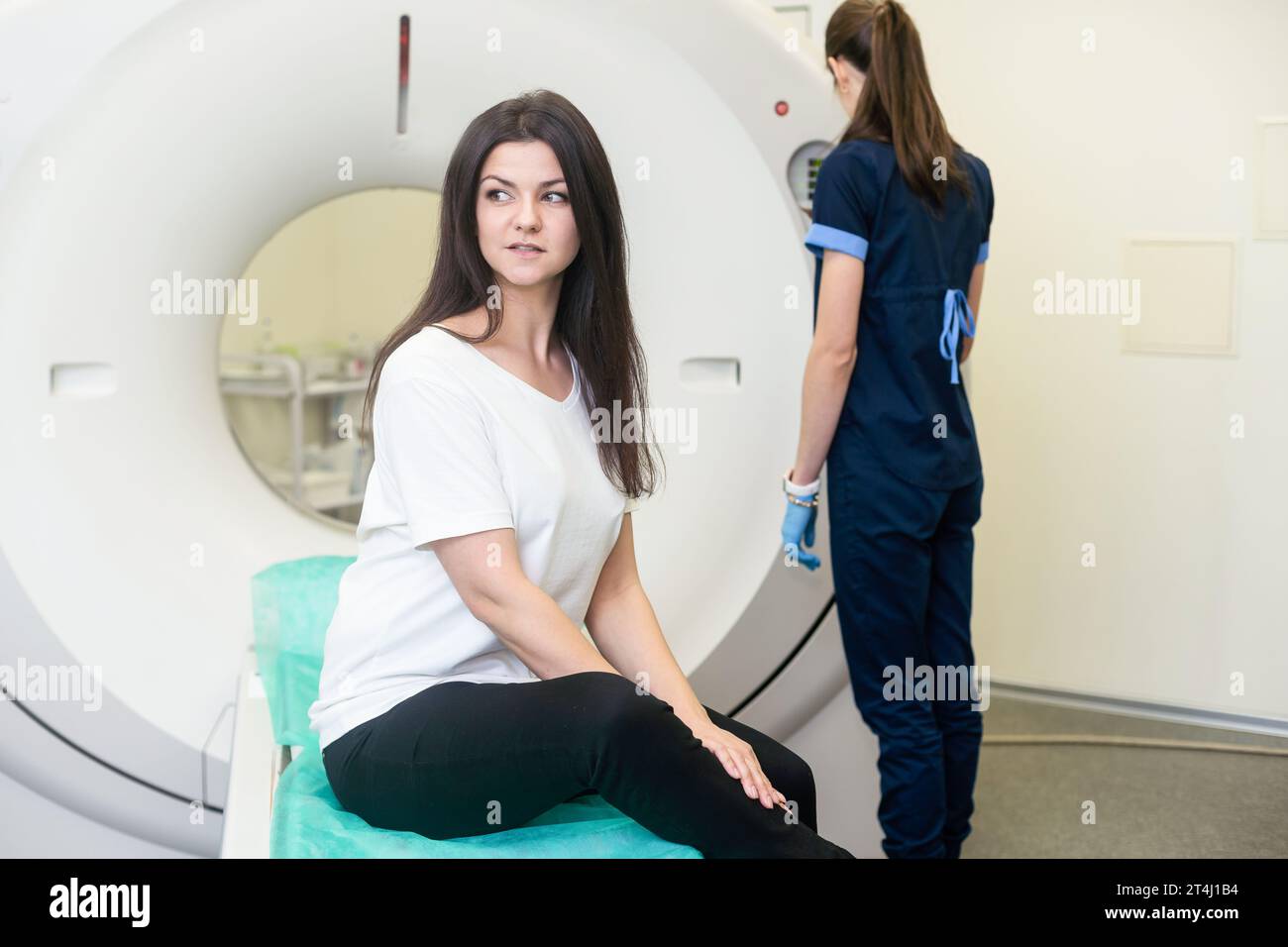CT (Computed tomography) scanner in hospital laboratory Stock Photo - Alamy