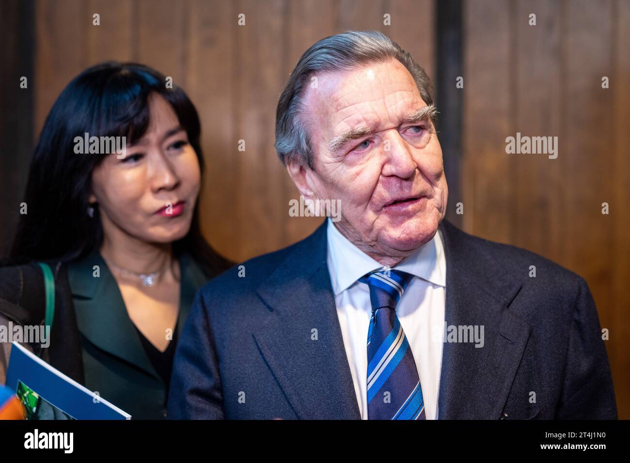 Hanover, Germany. 31st Oct, 2023. Gerhard Schröder, former German ...
