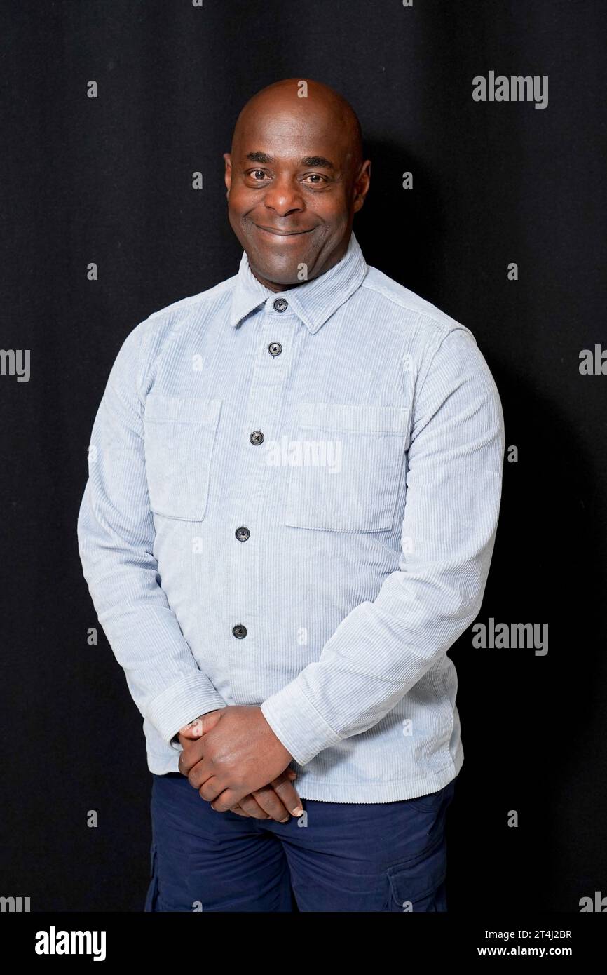 Paterson Joseph arrives for the launch of the BBC thriller Boat Story ...
