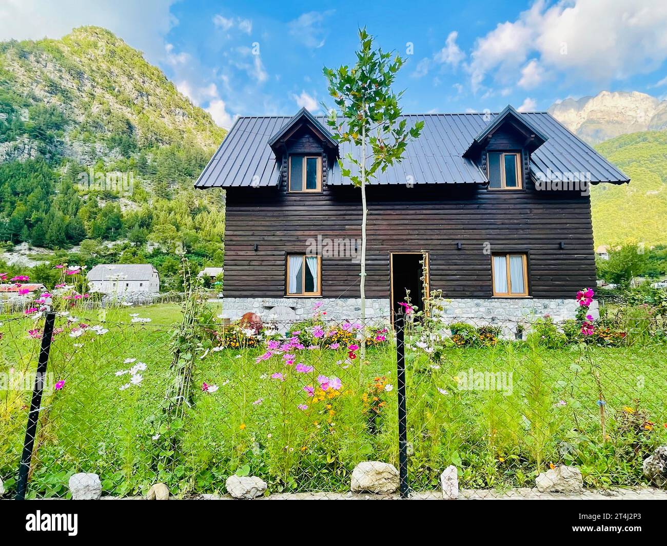 Beautiful guest house in the valley of Theth national park, Albania ...