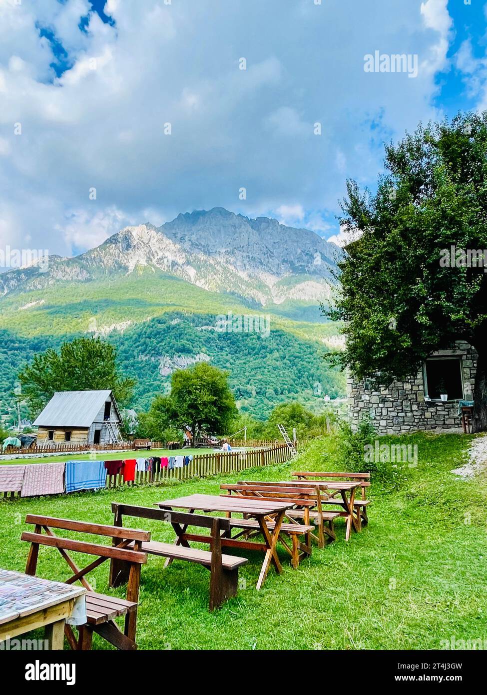 Beautiful guest house in the valley of Theth national park, Albania ...