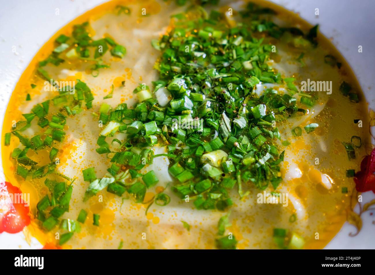 Snakehead fish noodle soup, Vietnamese dish Stock Photo - Alamy