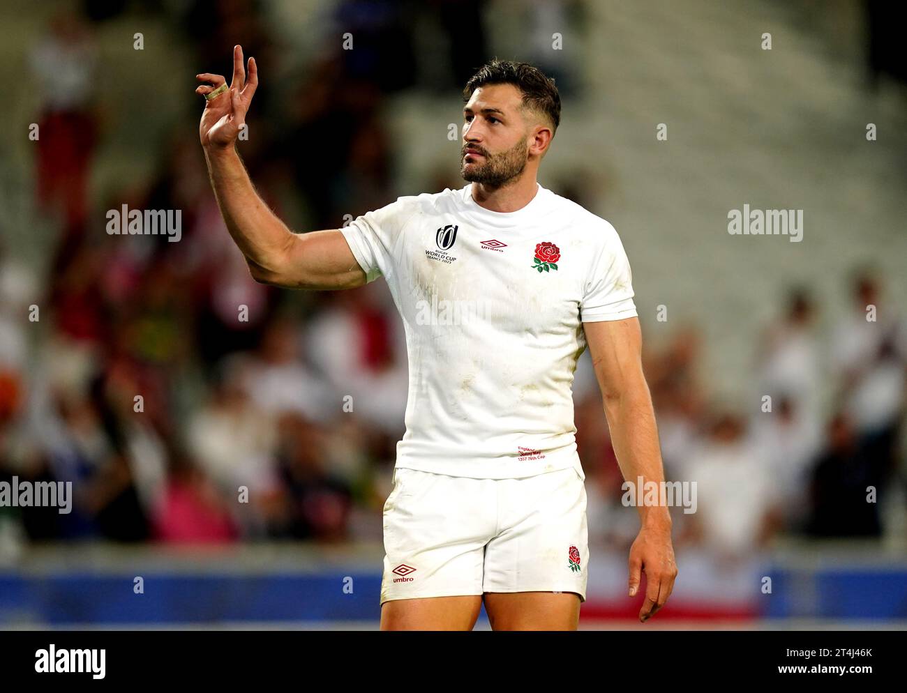 File photo dated 07-10-2023 of England's Jonny May. England wing Jonny ...