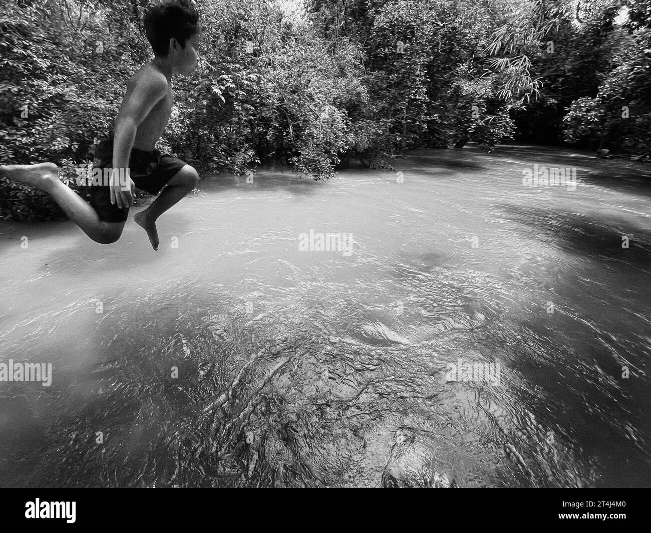 Raging river Black and White Stock Photos & Images - Alamy