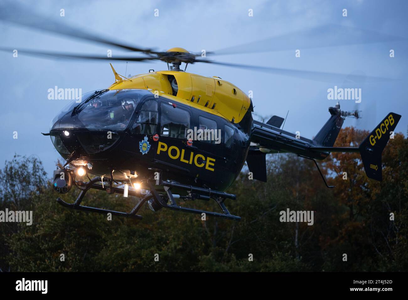 One of the National Police Air Service Helicopters in Milton Keynes for ...