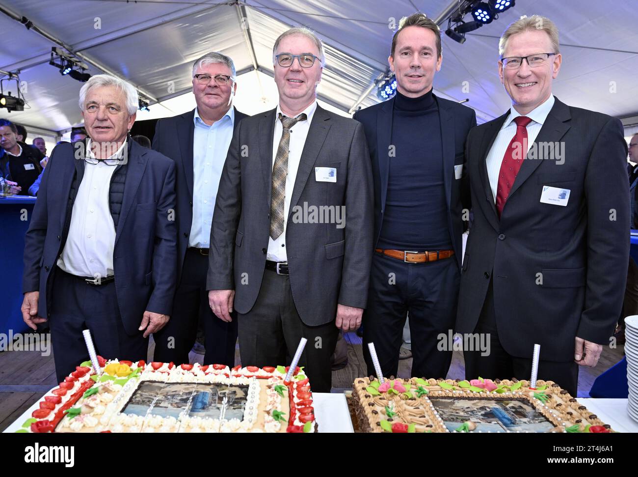 Guy Paternoster,Jan Ingels, Director Sugar Factories, Flemish Minister ...