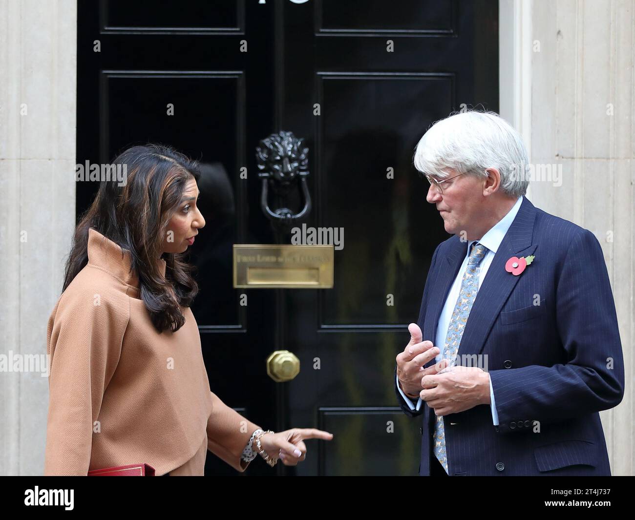 London, United Kingdom. 31st Oct, 2023. Suella Braverman, Secretary of ...