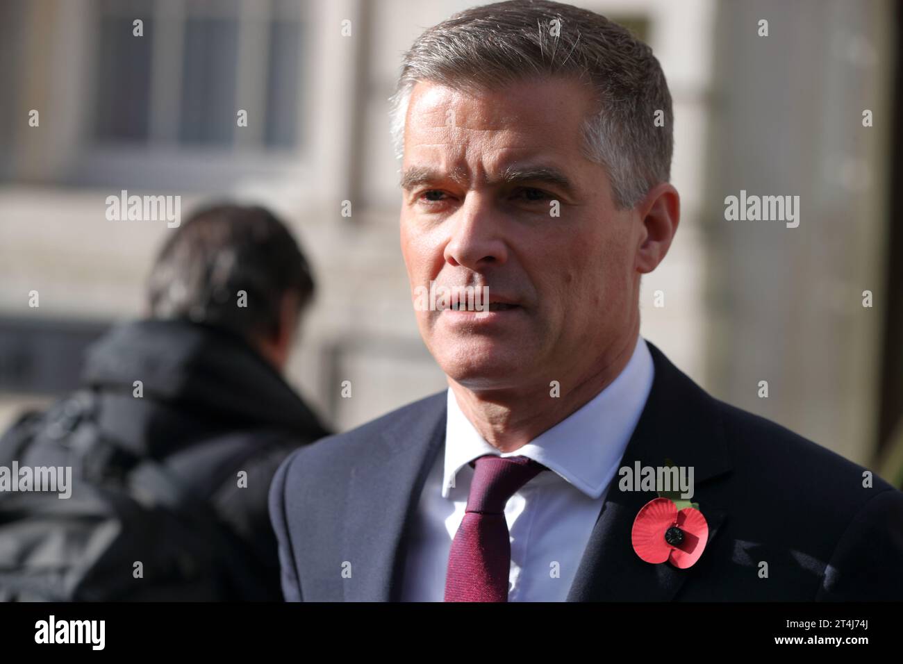 London, United Kingdom. 31st Oct, 2023. Mark Harper, Secretary of State ...
