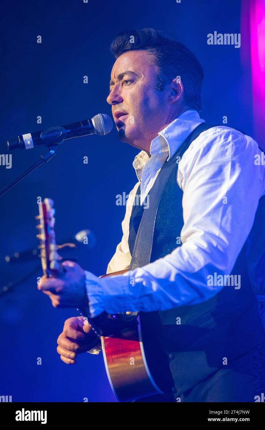 Clive John As Johnny Cash Stock Photo - Alamy
