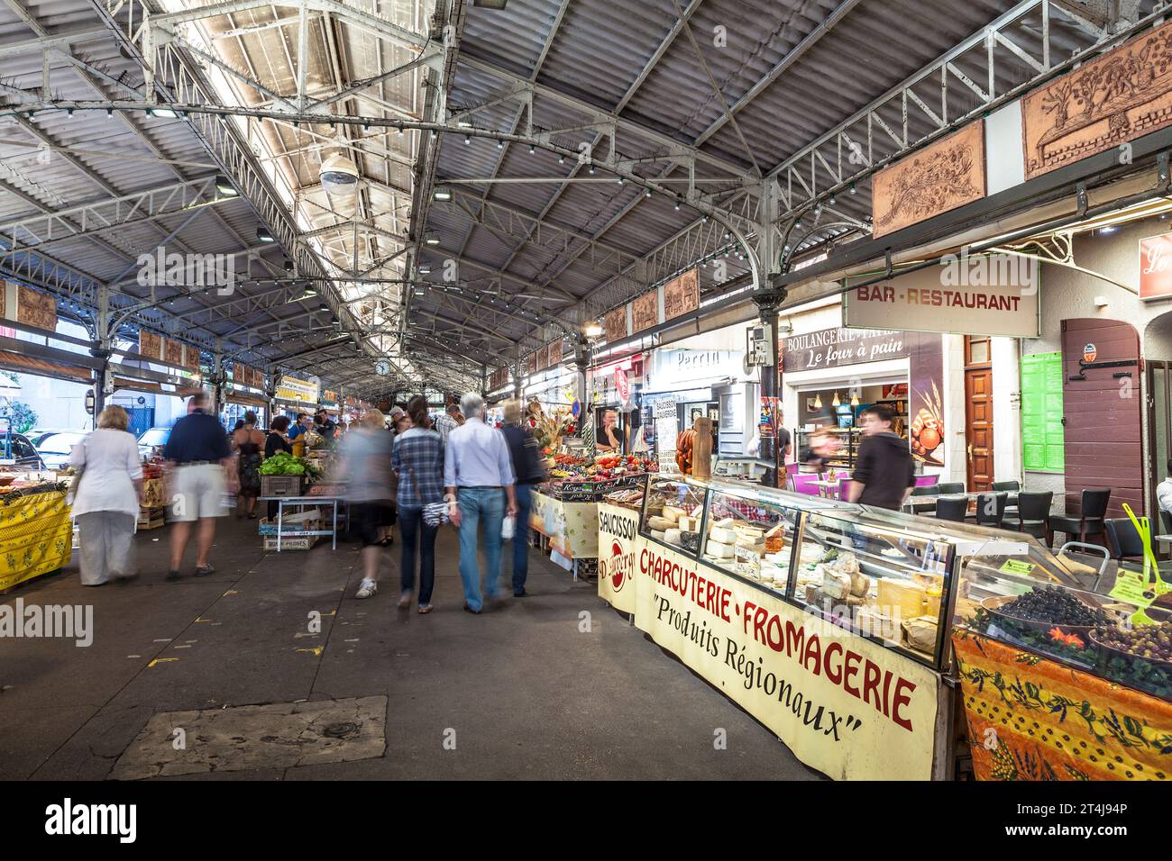 A Beautiful Market in the city of Antibes, France Stock Photo - Alamy
