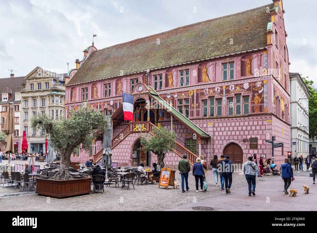 Mulhouse flag hi-res stock photography and images - Alamy