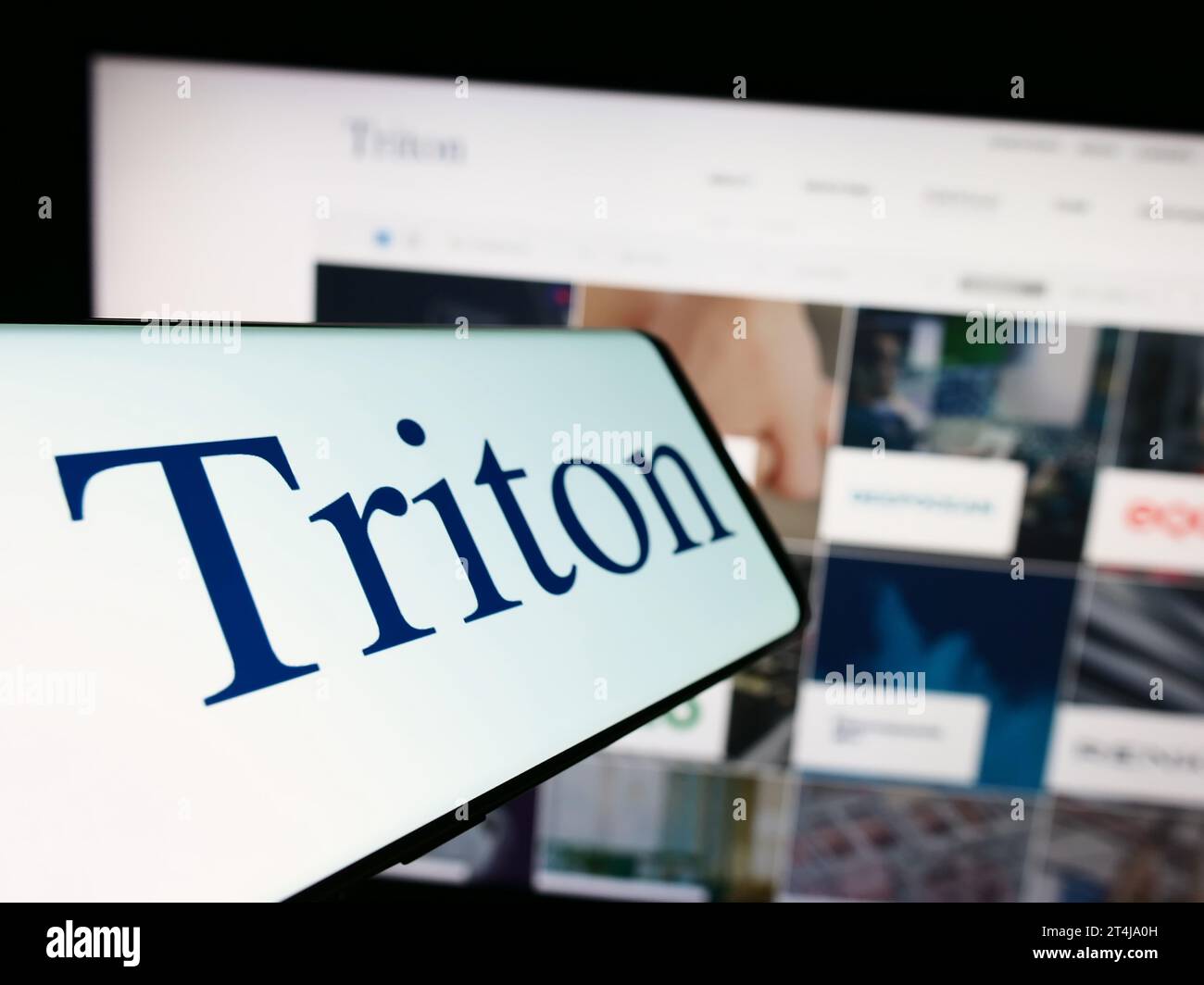 Triton partners logo hi-res stock photography and images - Alamy