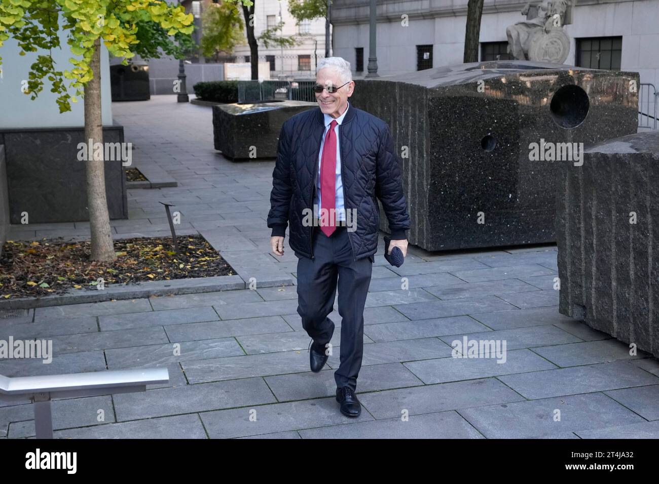 Joseph Bankman, parent of FTX founder Sam Bankman-Fried, arrives at the ...