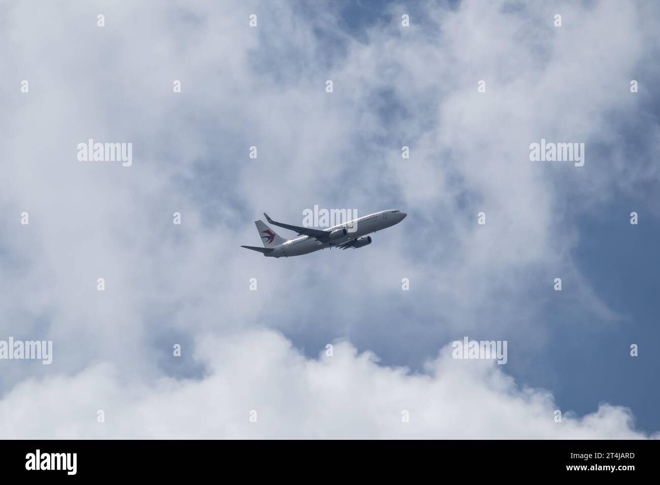 Chiangmai, Thailand - Auguest 29 2023: B-5858 Boeing 737-800 of China ...