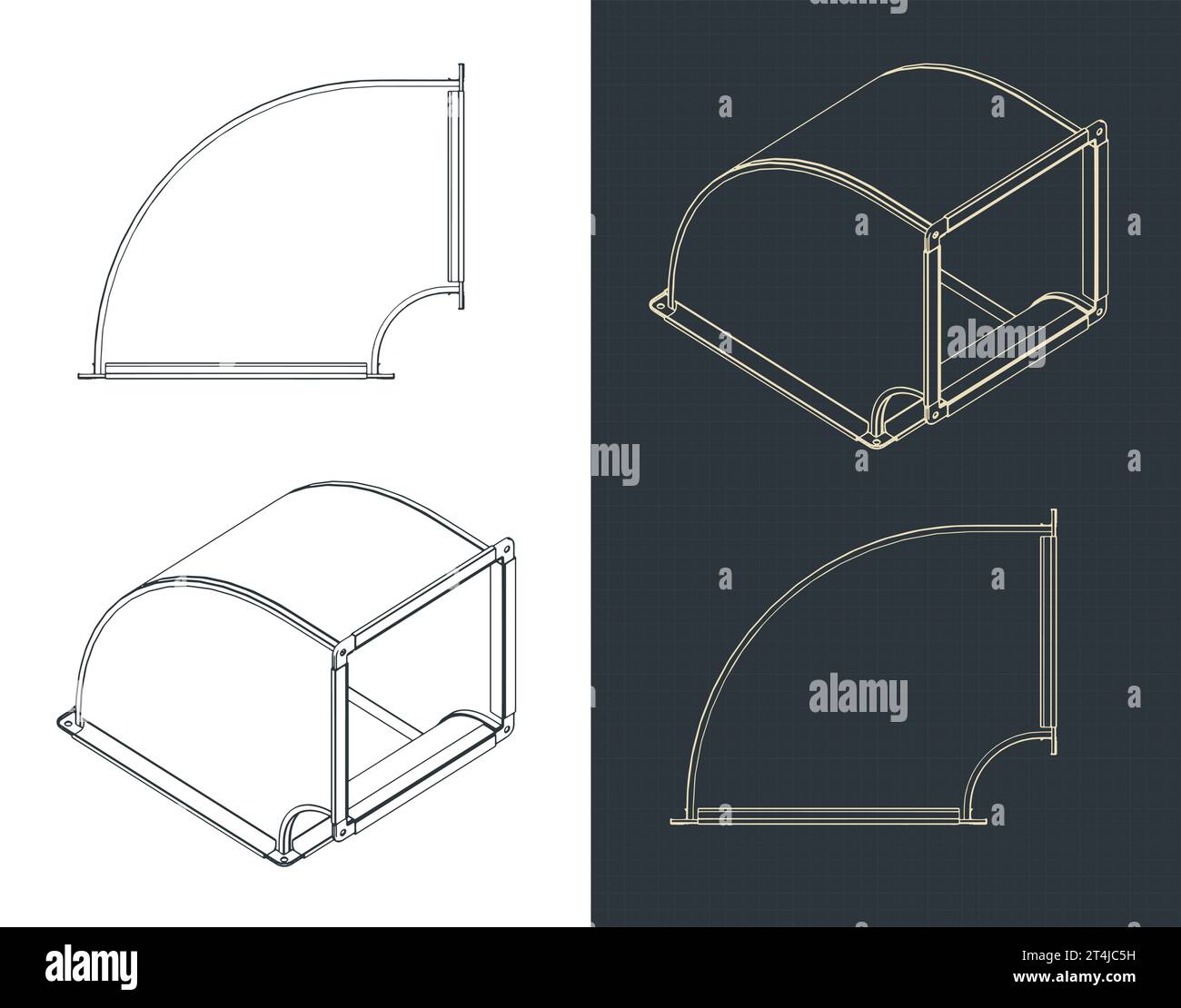 Industrial duct Stock Vector Images - Alamy