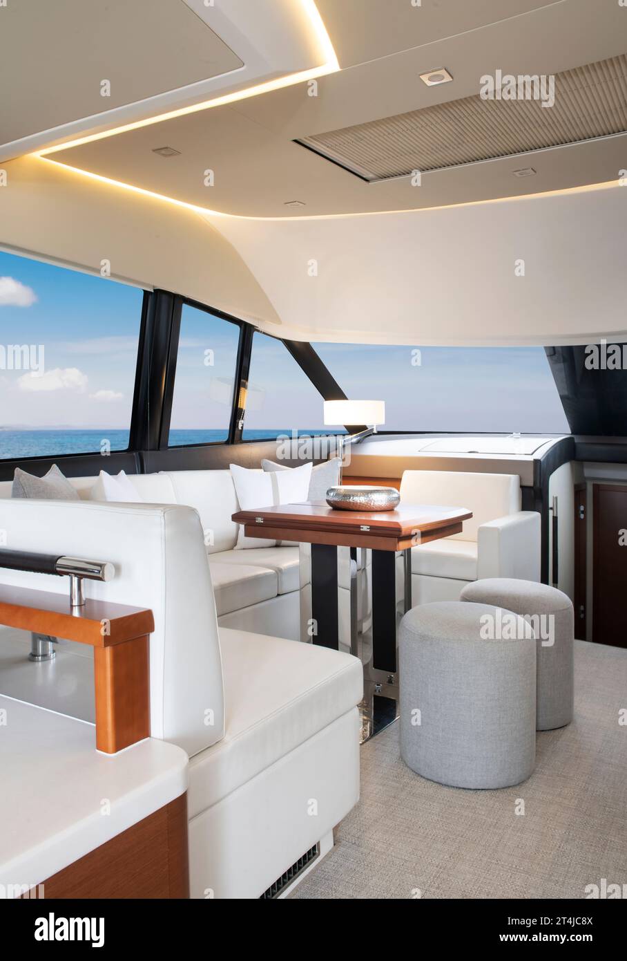 luxury yacht interiors Stock Photo - Alamy