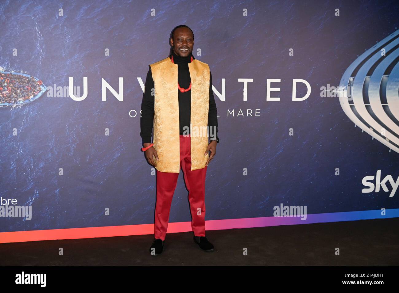 Rome, Italy. 30th Oct, 2023. Edward Asante Apeagyei attends the black ...