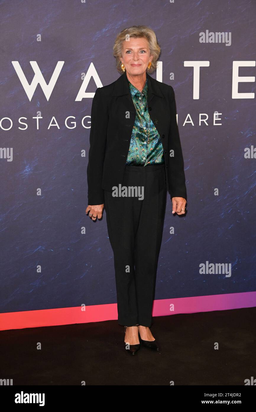 Rome, Italy. 30th Oct, 2023. Victoria Chapman attends the black carpet ...