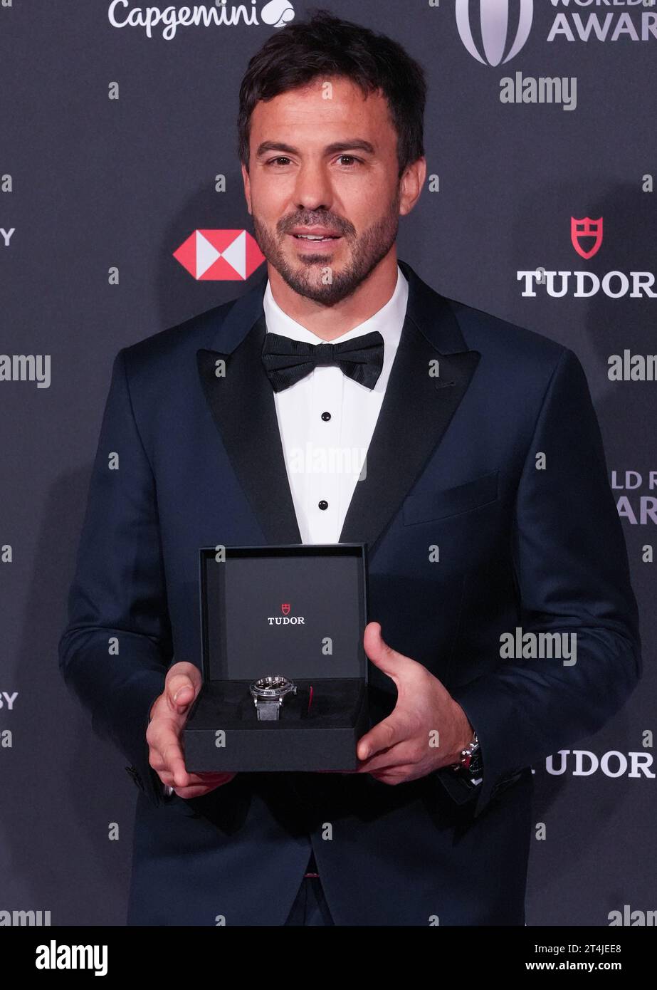 Juan Martin Hernandez of Argentina during the World Rugby Awards 2023 ...