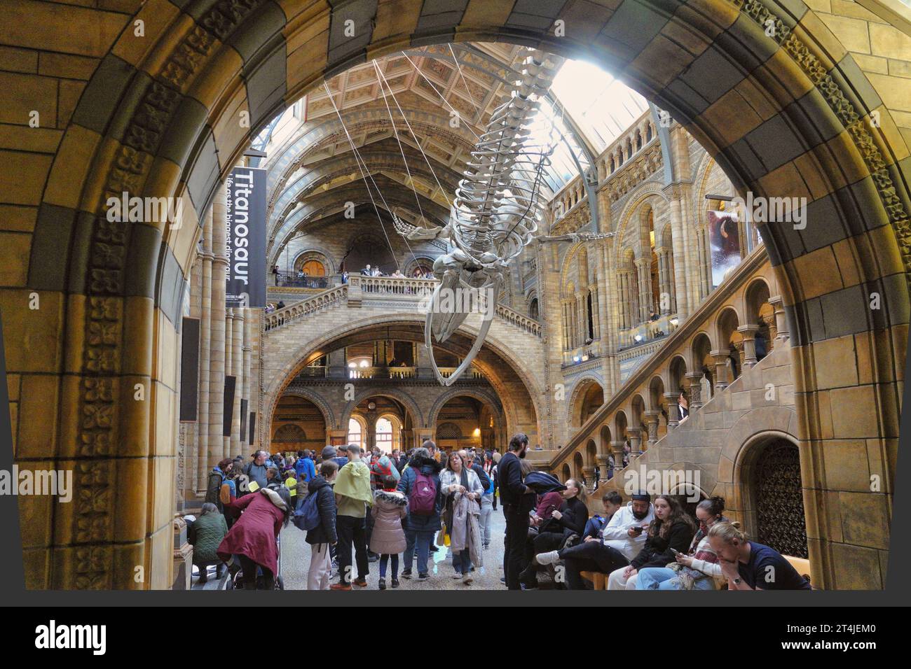 South Kensington, London, UK 30th October, 2023 The famous Natural ...