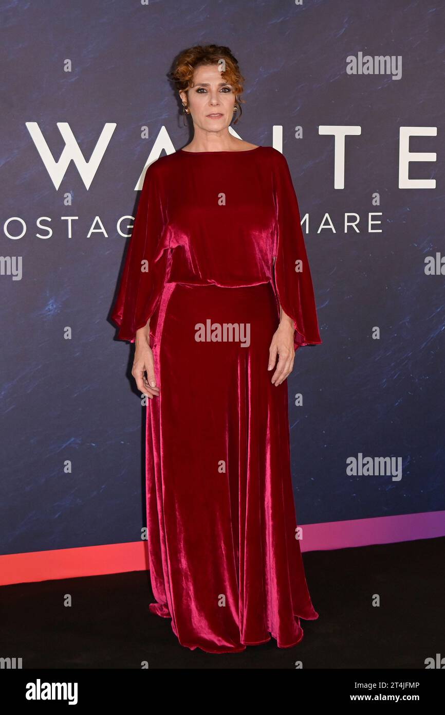 Rome, Italy. 30th Oct, 2023. Cecilia Dazzi attends the black carpet of ...