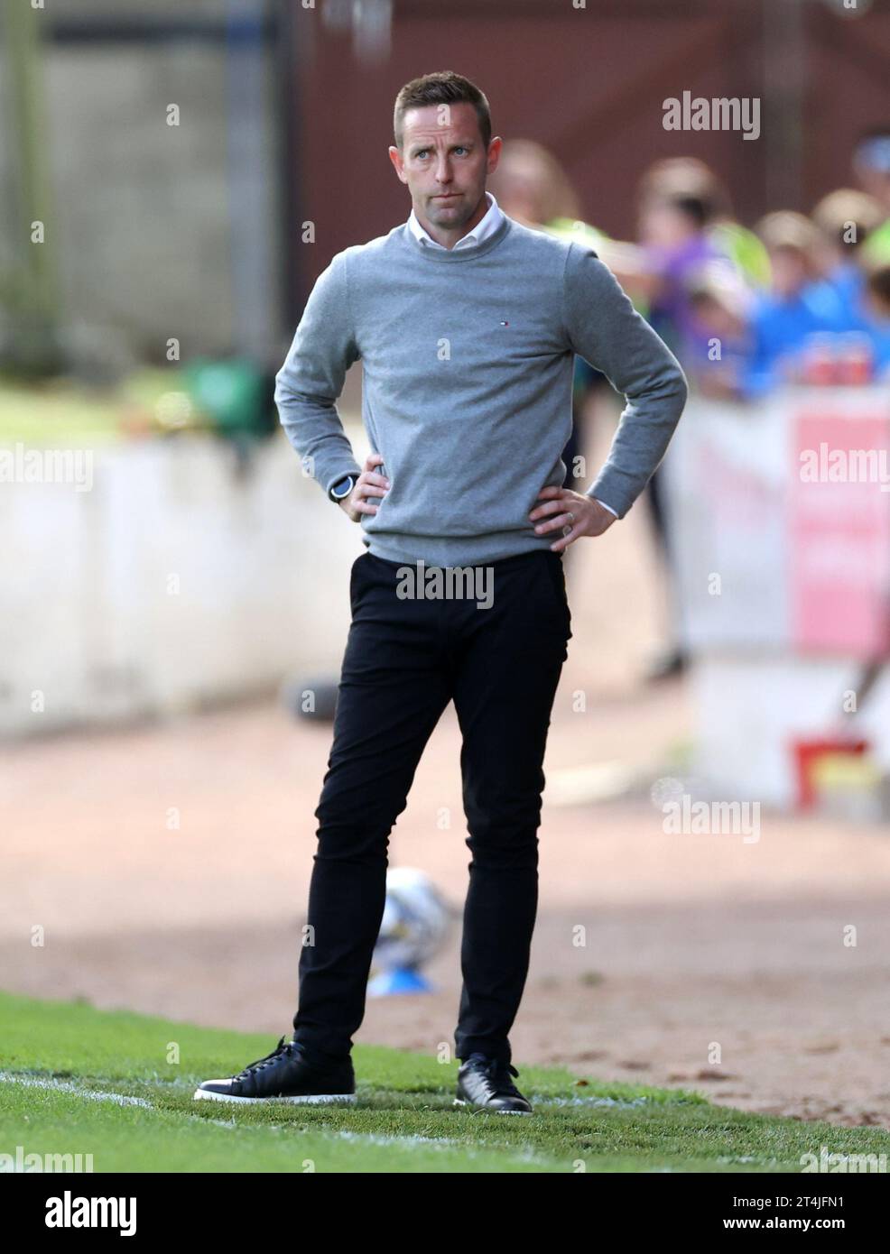 File photo dated 16-09-2023 of St Johnstone manager Steven MacLean ...
