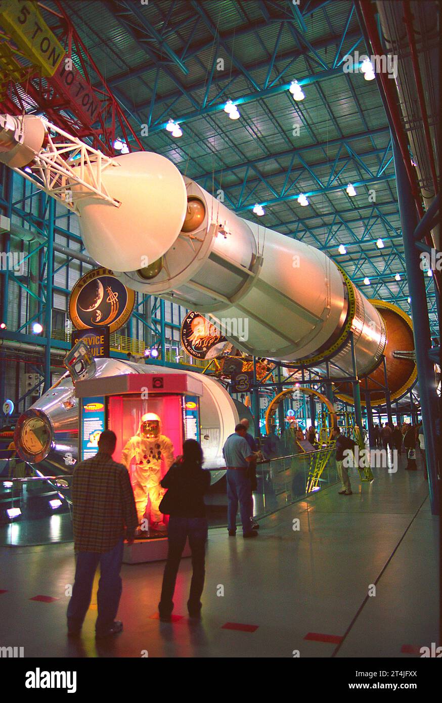 Atlas Rocket at Kennedy Space Center in Merritt Island, Florida Stock ...