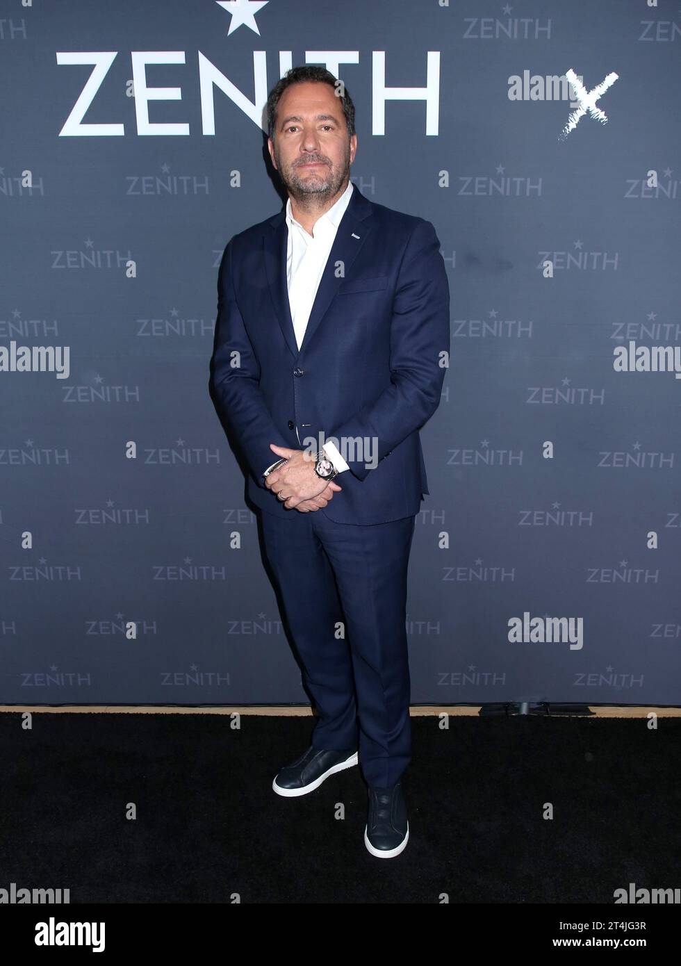 New York City, USA. 30th Oct, 2023. Julien Tornare (Zenith CEO ...