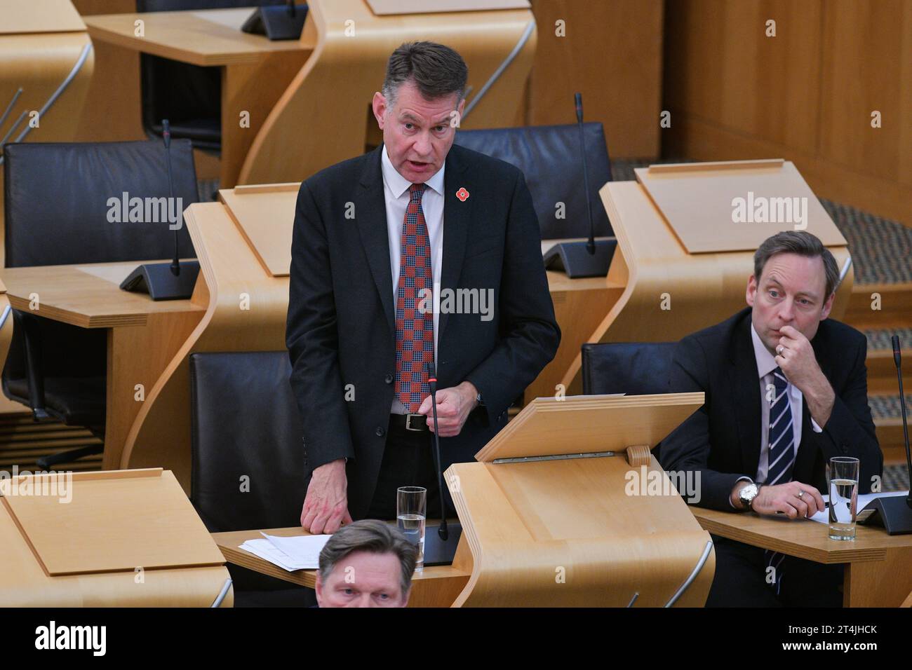 Edinburgh Scotland, UK 31 October 2023. Murdo Fraser MSP at the ...