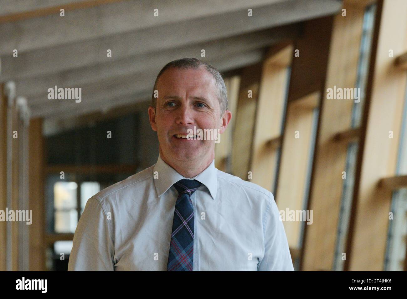 Edinburgh Scotland, UK 31 October 2023. Cabinet Secretary for NHS ...