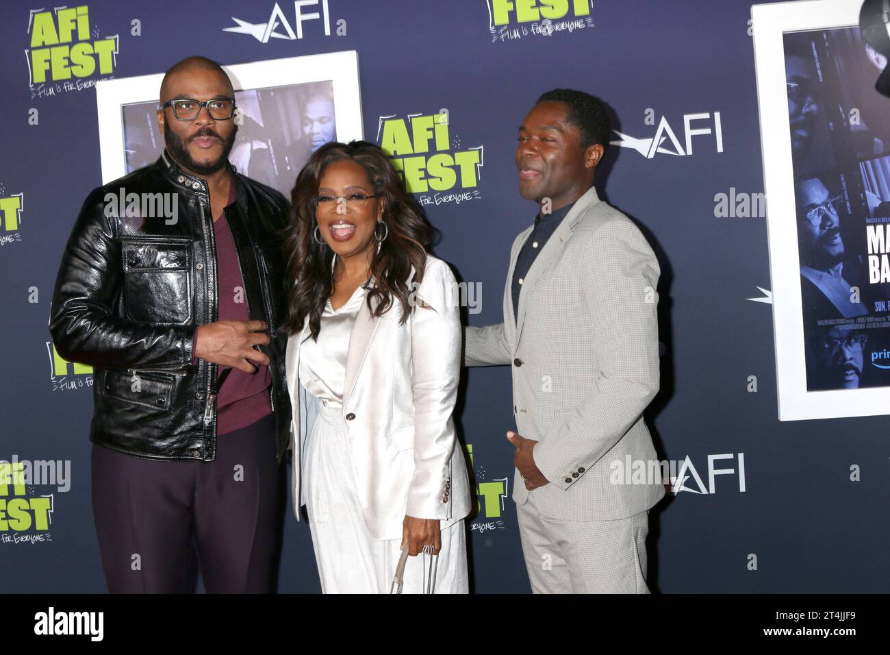 LOS ANGELES - OCT 27: Tyler Perry, Oprah Winfrey, David Oyelowo at the ...