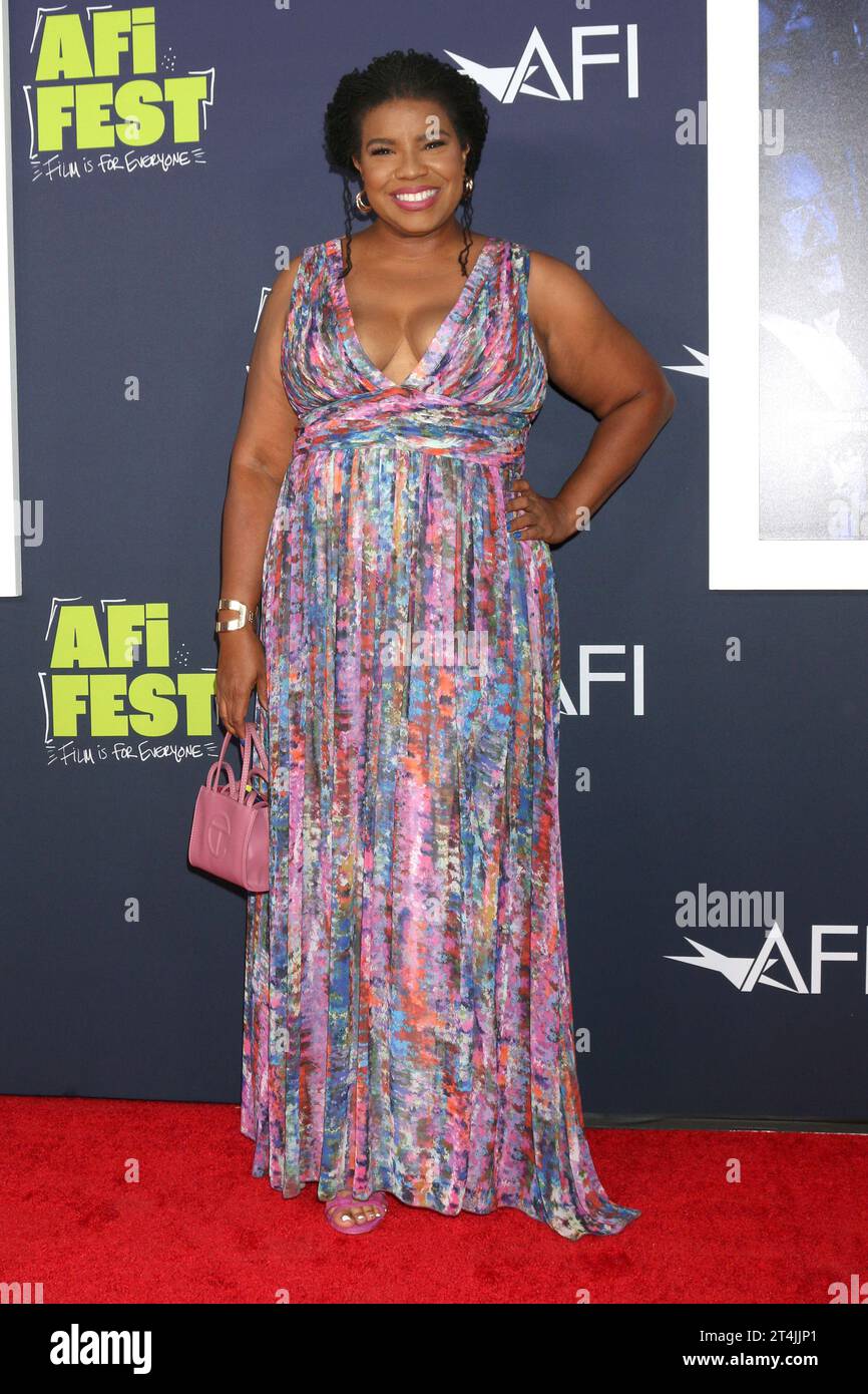 LOS ANGELES - OCT 27: April Reign at the 2023 AFI Fest - Maxine's Baby ...