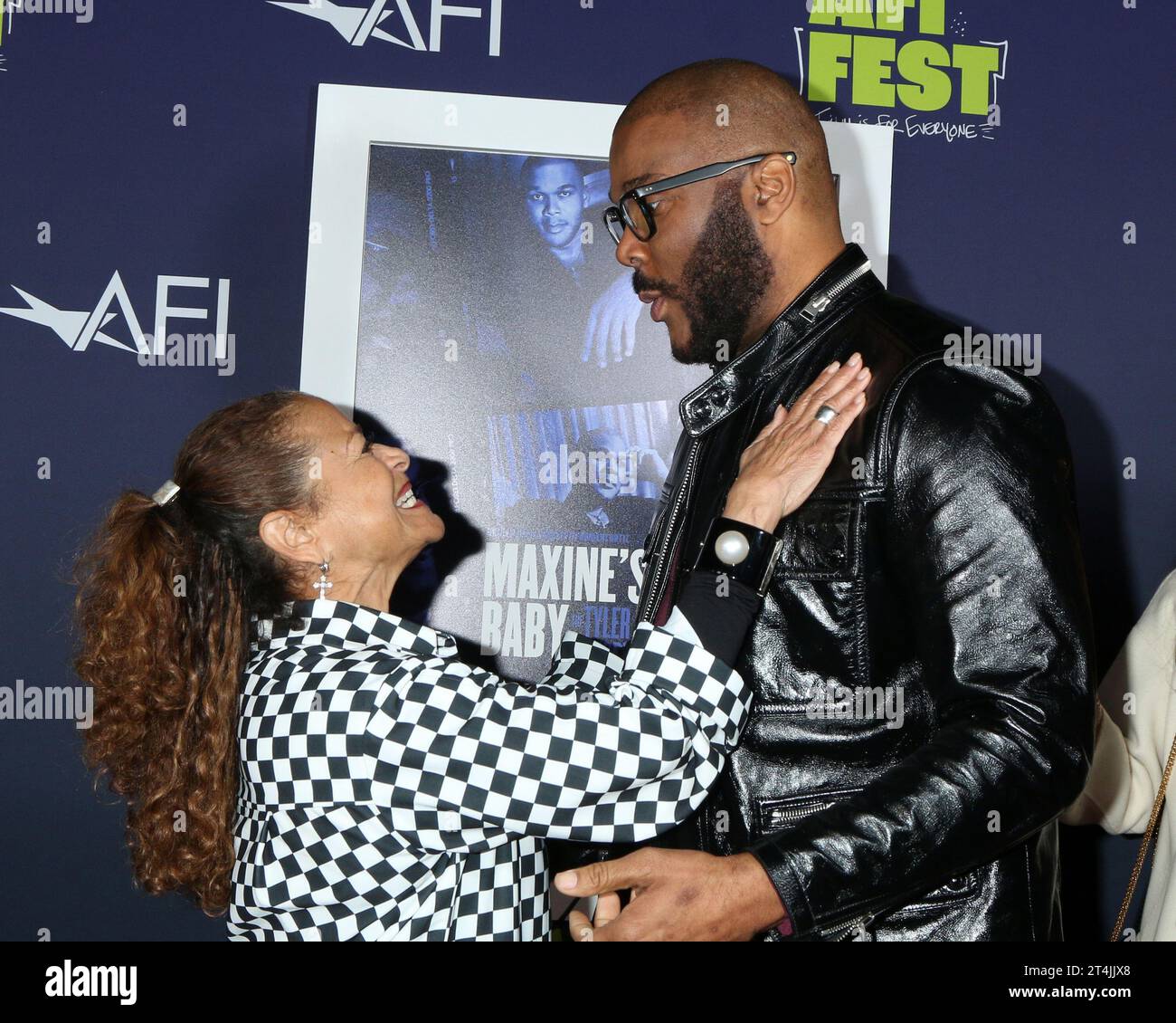 LOS ANGELES - OCT 27: Debbie Allen, Tyler Perry at the 2023 AFI Fest ...