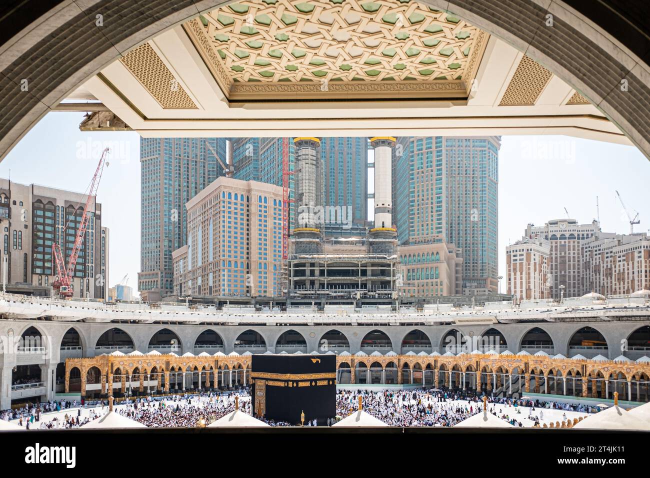 Inside Masjid al-Haram, Makkah, Saudi Arabia Stock Photo - Alamy