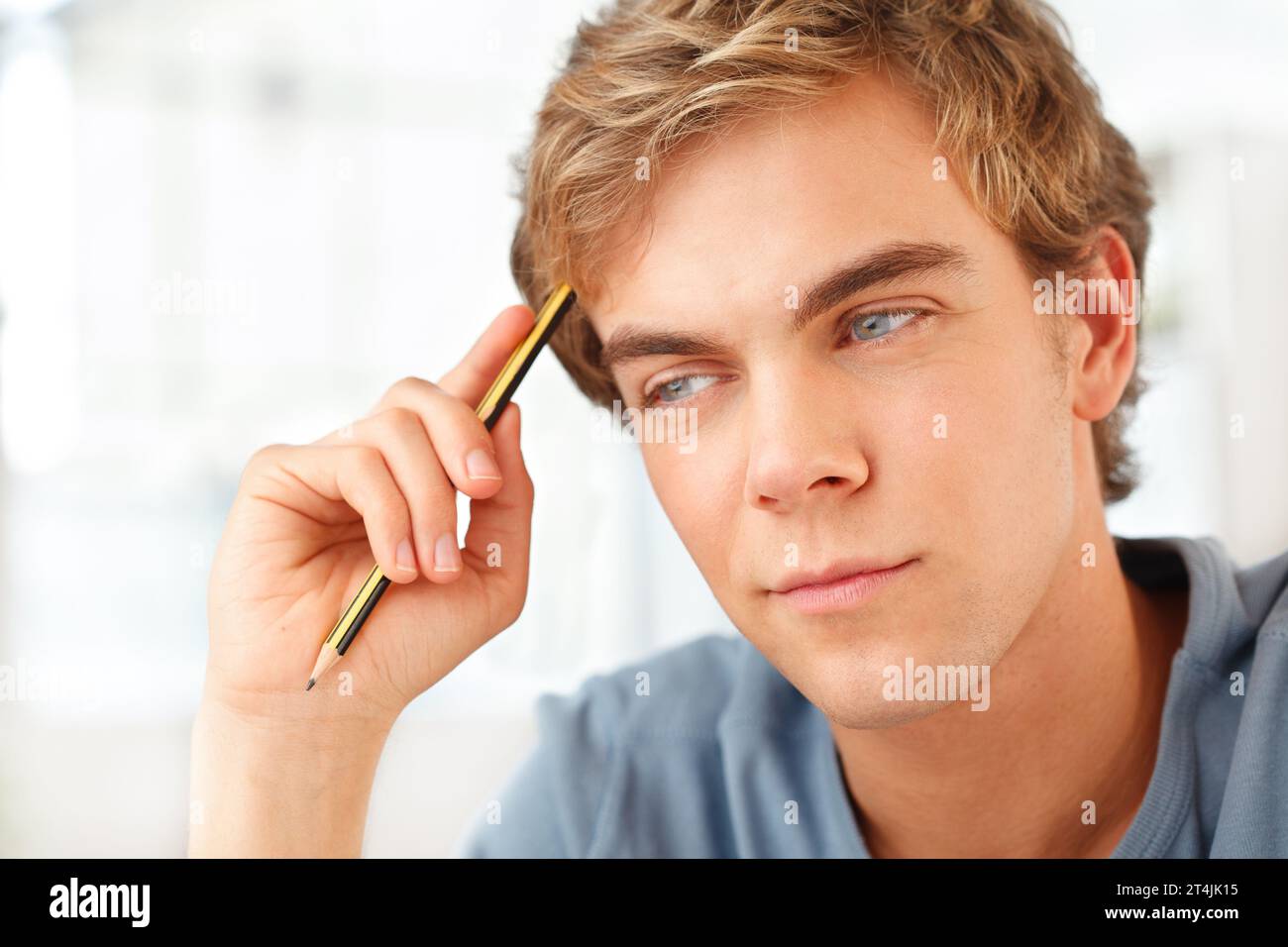 Work hard for your goals. a young male student taking a break from his ...