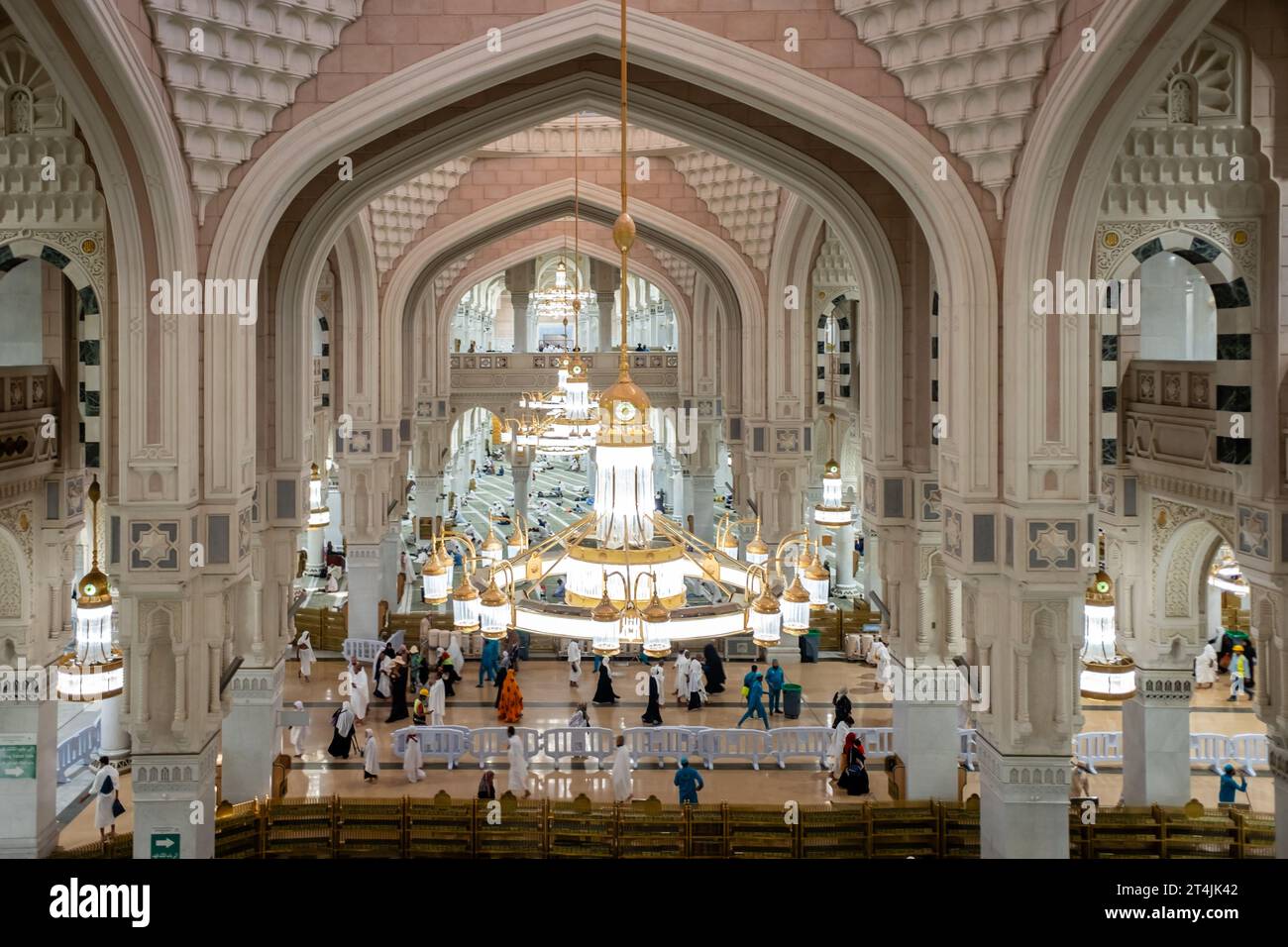 Inside Masjid al-Haram, Makkah, Saudi Arabia Stock Photo - Alamy