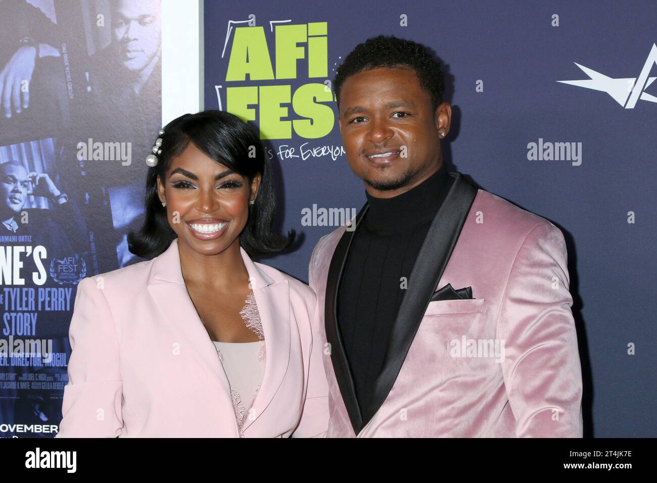 LOS ANGELES - OCT 27: Jasmine K. White, Asante White at the 2023 AFI ...