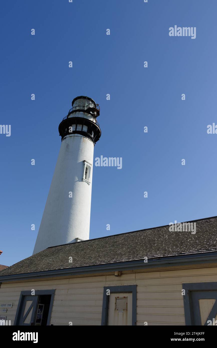 Perched on a cliff on the central California coast, the 115-foot Pigeon ...
