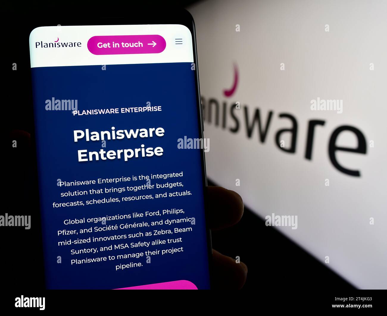 Planisware software hi-res stock photography and images - Alamy