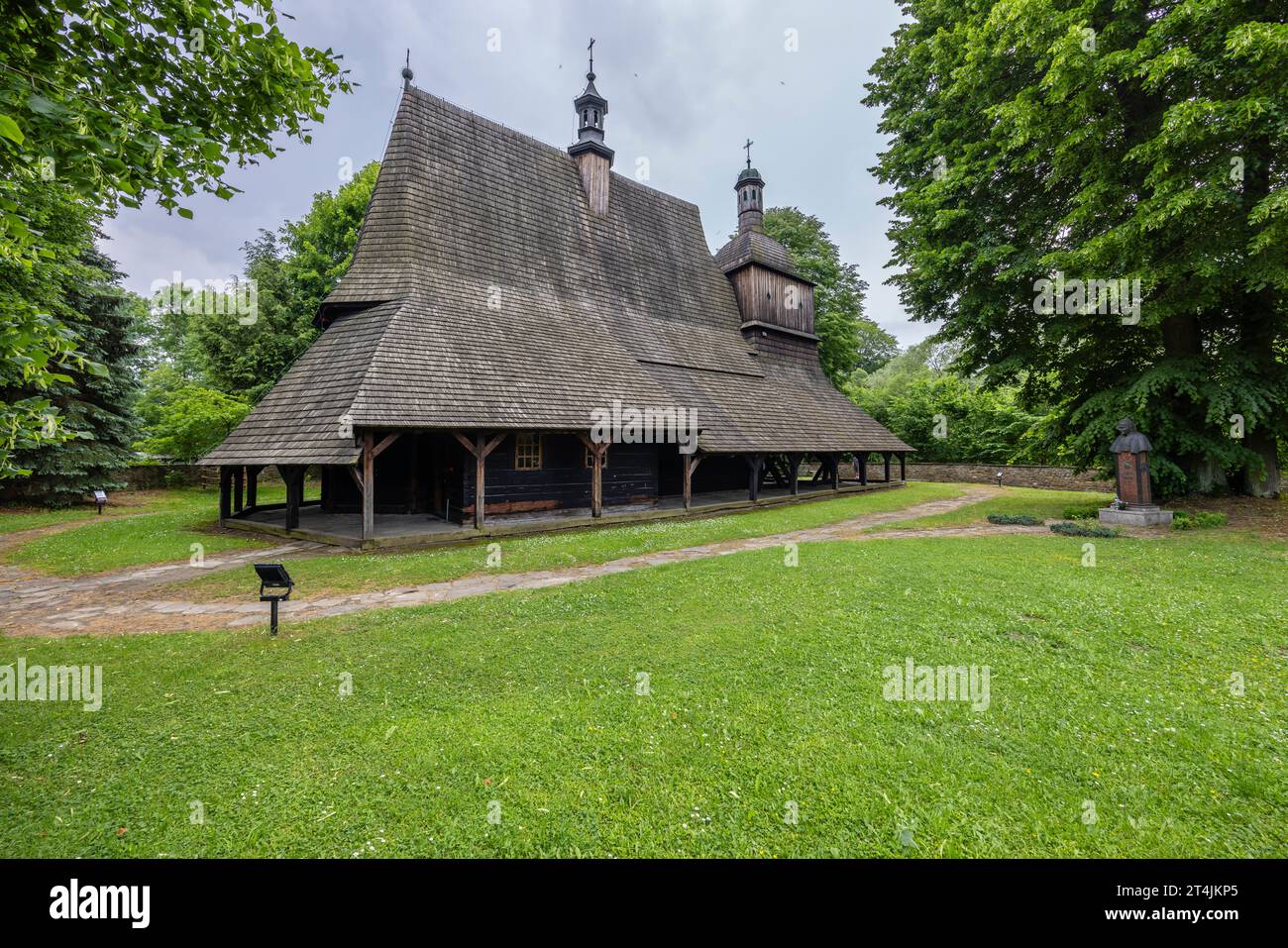 Saints Philip and James Church, Sekowa Stock Photo - Alamy