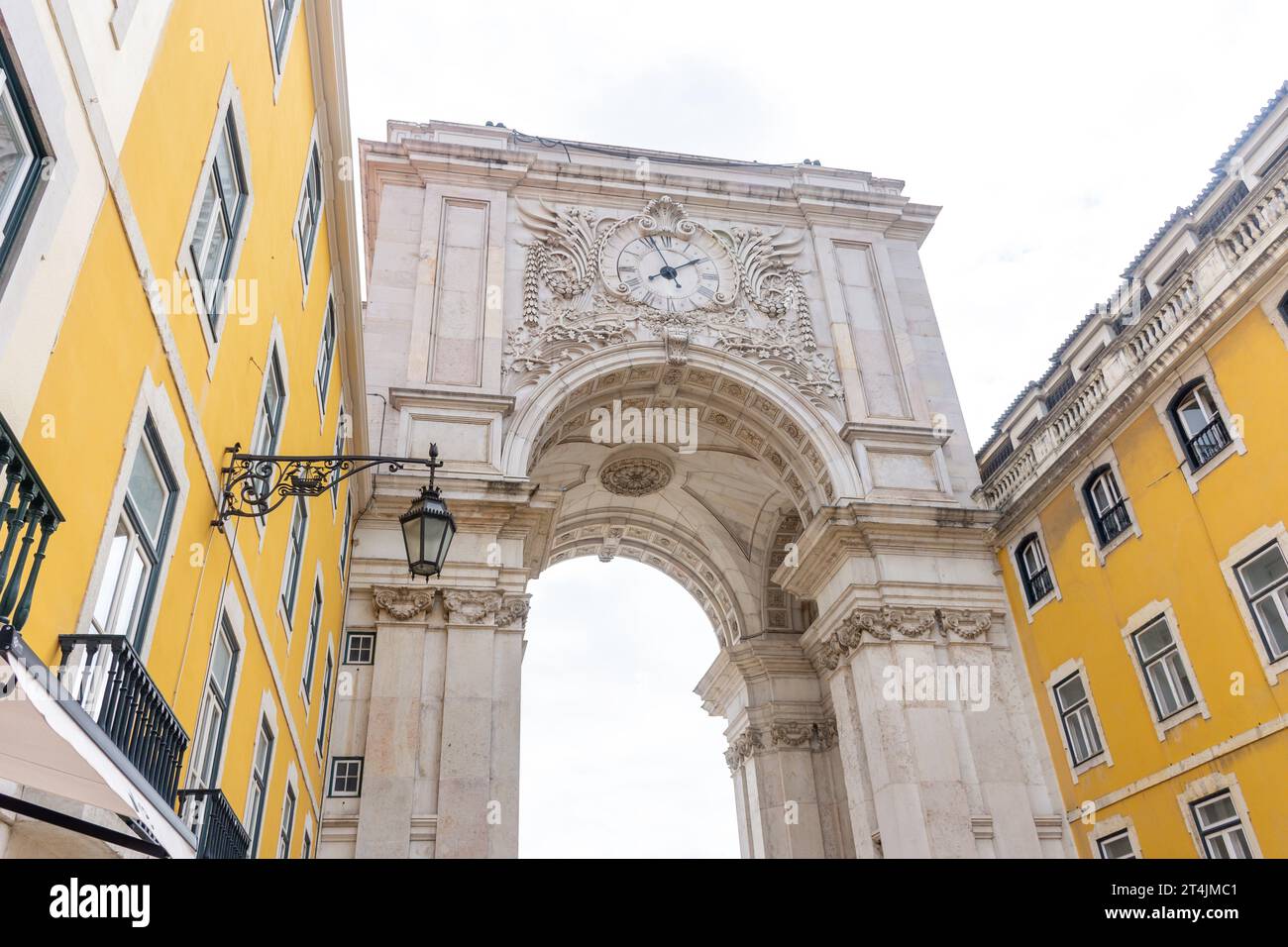 18th century Arco da Rua Augusta (triumphal arch), Rua Augusta, Baixa ...