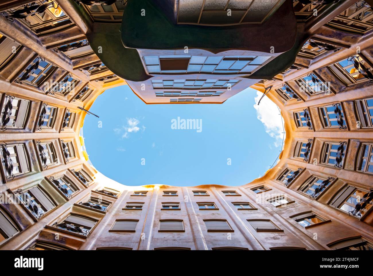 Patio la pedrera casa mila hi-res stock photography and images - Alamy