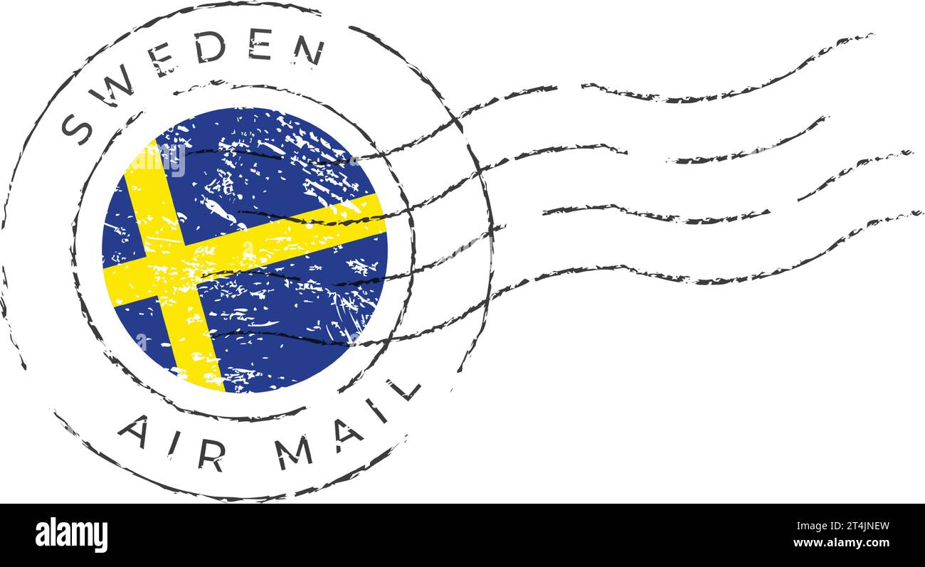 Sweden postage stamp hi-res stock photography and images - Alamy