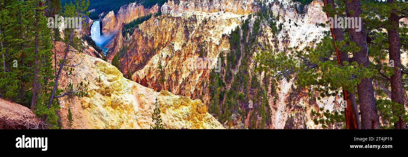 Yellowstone National Park Panoramic Stock Photo - Alamy