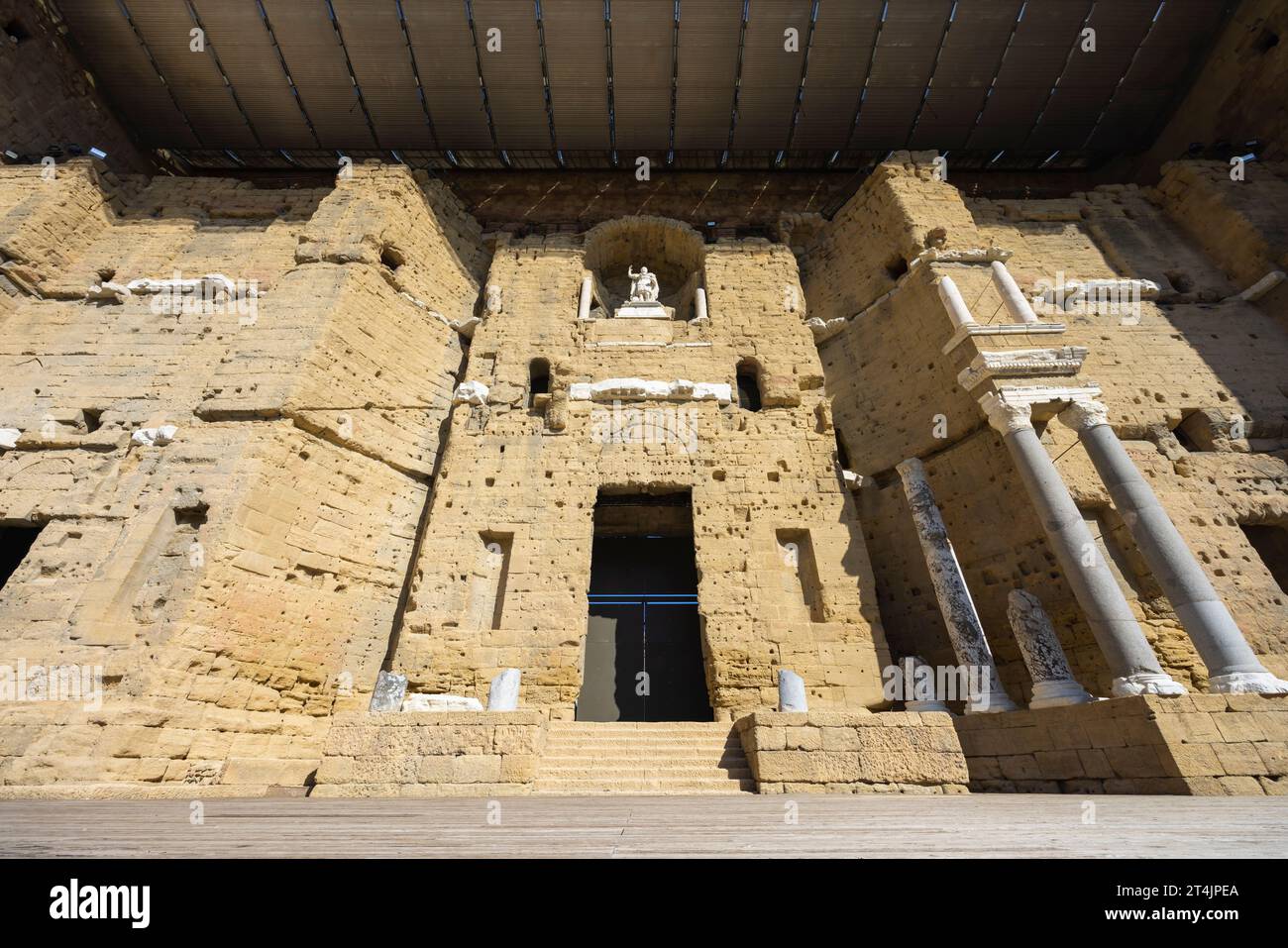 Roman Amphitheatre, Orange, UNESCO world heritage, Provence, France ...