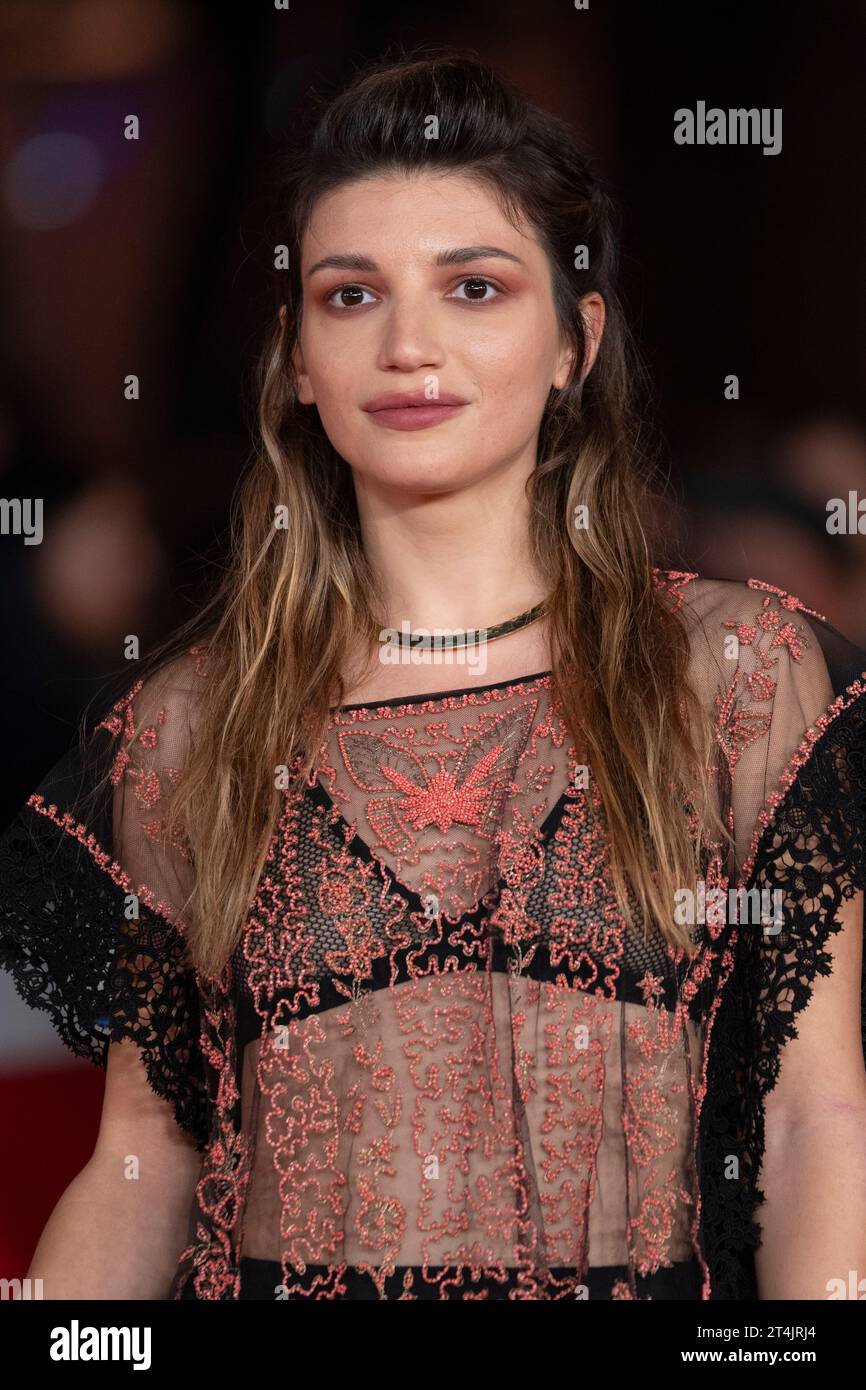 Rome, Italy, October 29 2023 - Carlotta Antonelli attends at the red ...
