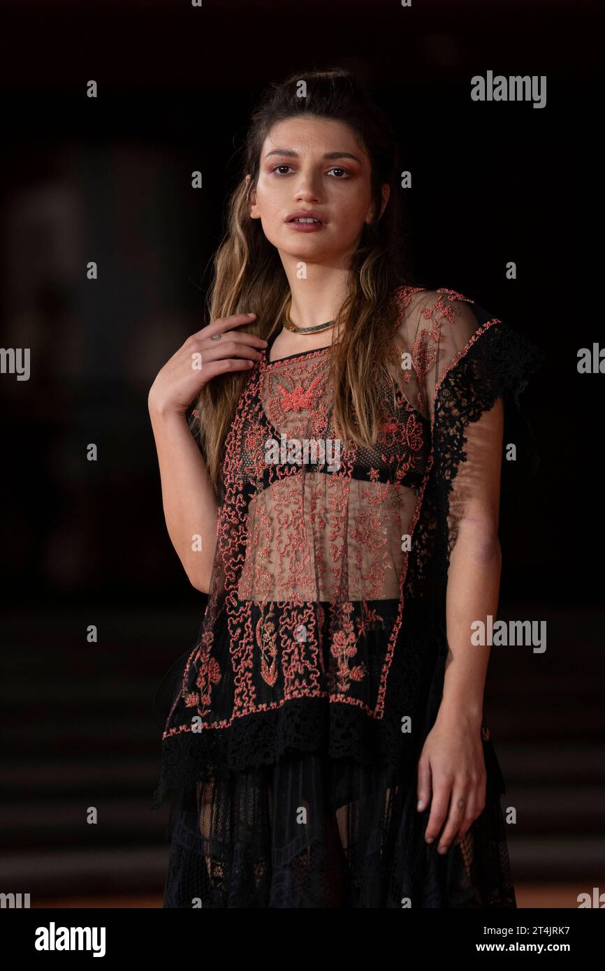 Rome, Italy, October 29 2023 - Carlotta Antonelli attends at the red ...