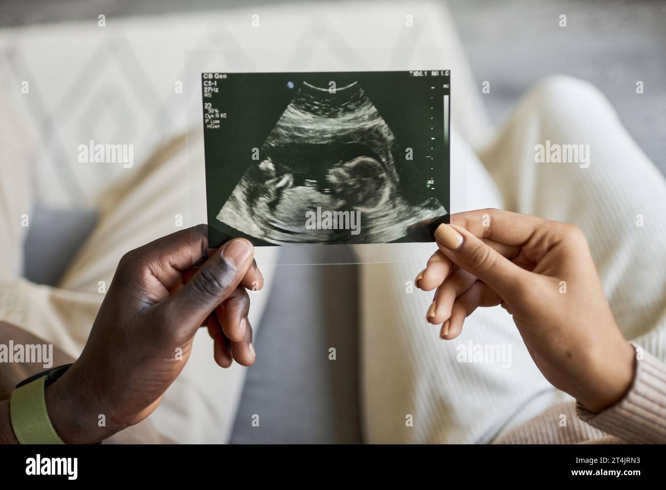 African american baby bump hi-res stock photography and images - Alamy