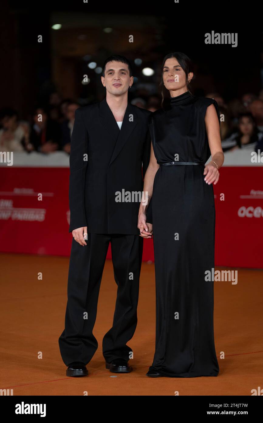 Rome, Italy, October 29 2023 - Giacomo Ferrara attends at the red ...