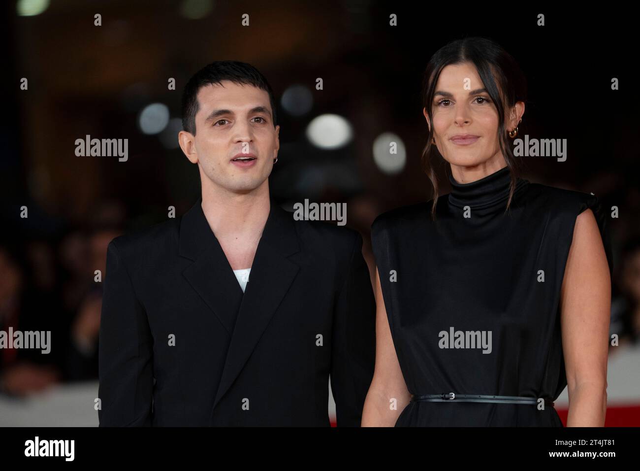 Rome, Italy, October 29 2023 - Giacomo Ferrara attends at the red ...